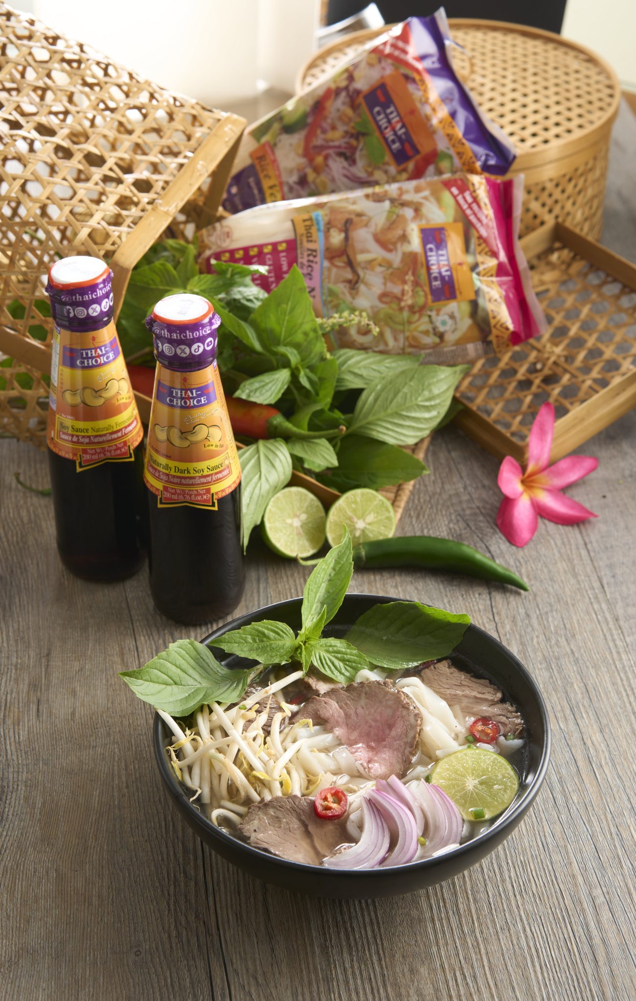 Light & Healthy Beef Noodles - Thai-Choice